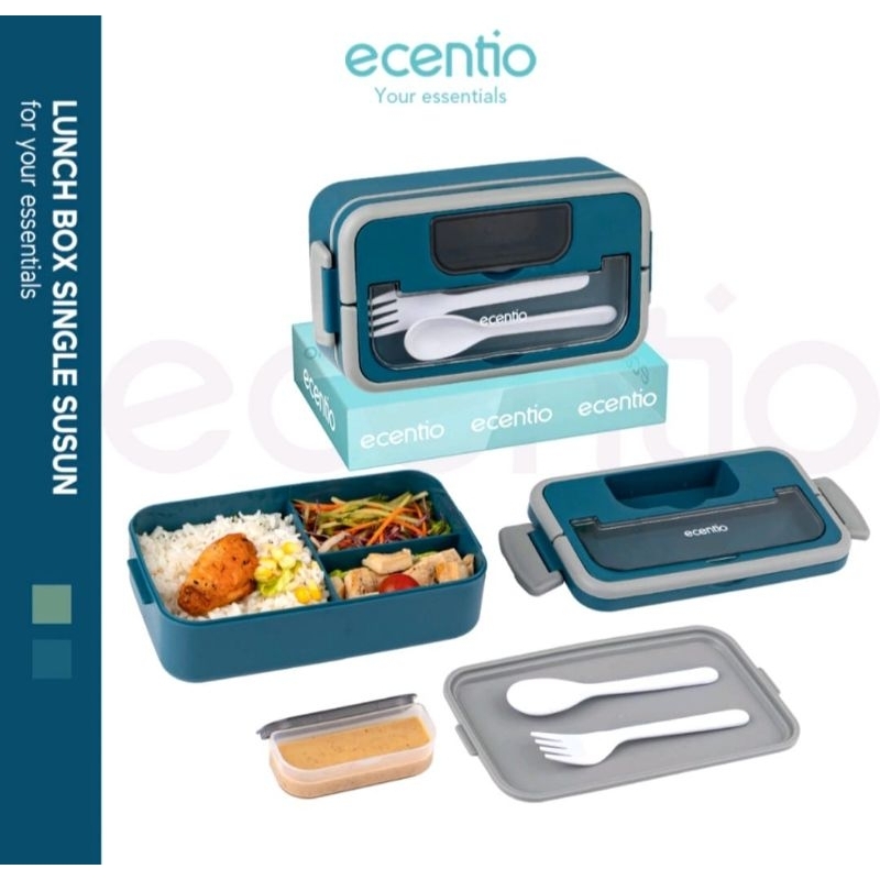 Jual Lunch Box Ecentio Blue 800ml Kotak makan Ecentio Tempat makan ... Jual Lunch Box Ecentio Blue 800ml Kotak makan Ecentio Tempat makan ...