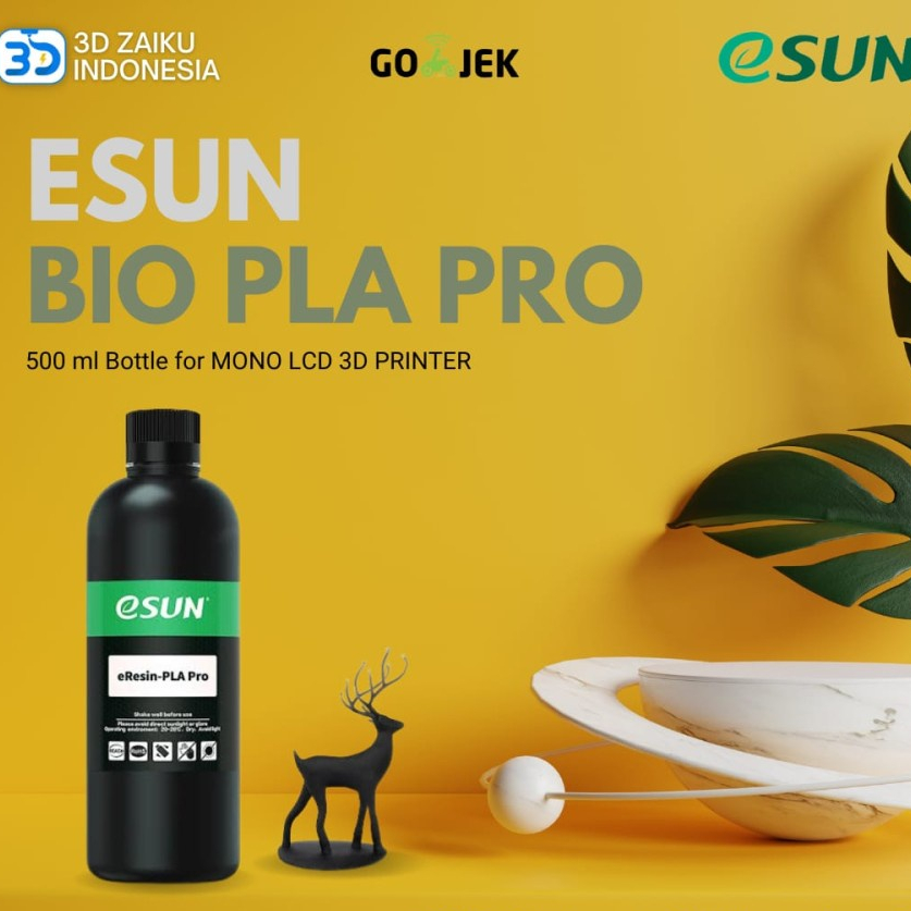 Jual eSUN Bio PLA PRO Resin 500 ML Bottle for MONO LCD 3D PRINTER ...