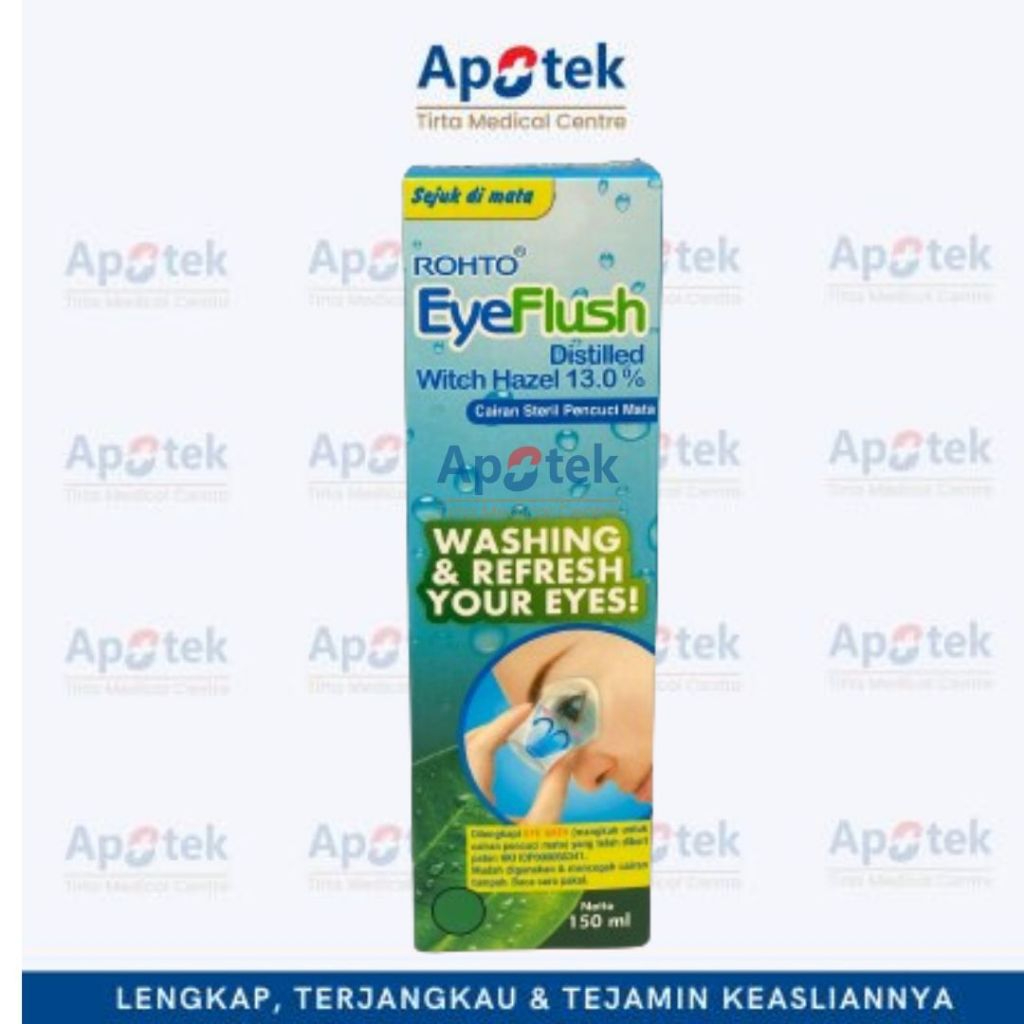 Jual ROHTO EYEFLUSH PENCUCI MATA 150 ML | Shopee Indonesia