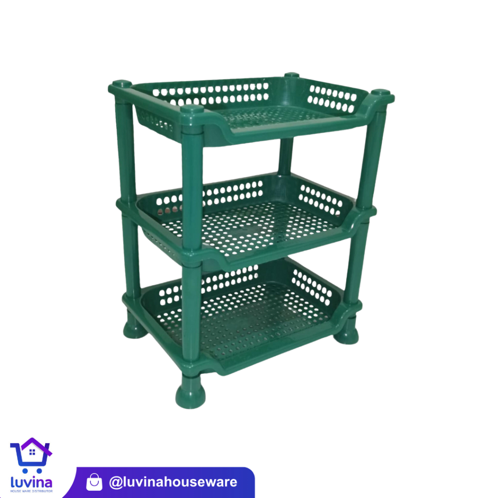 Jual RMS3 RAK MINI SUSUN 3 / RAK SUSUN DAPUR / RAK SUSUN PLASTIK MURAH ...