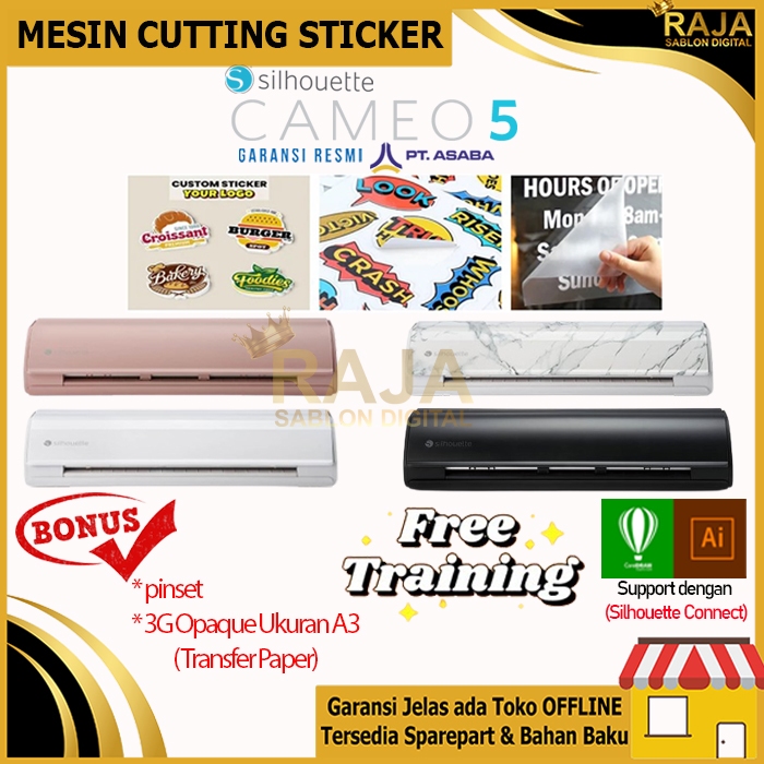 Jual Mesin Cutting Sticker Cameo 5 | Silhouette CAMEO 5 | Auto Contour ...