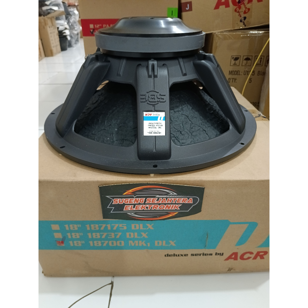 Jual Speaker acr DELUXE 18700 orginal voice coil 4inch wat 1200 daun ...