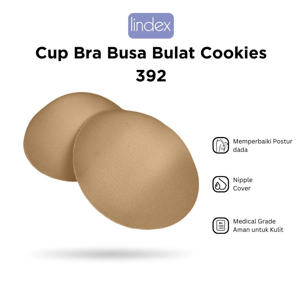 Jual Cup Bra Busa Bulat / Spon Bra / Pad Bra Busa - Cookies 392 ...