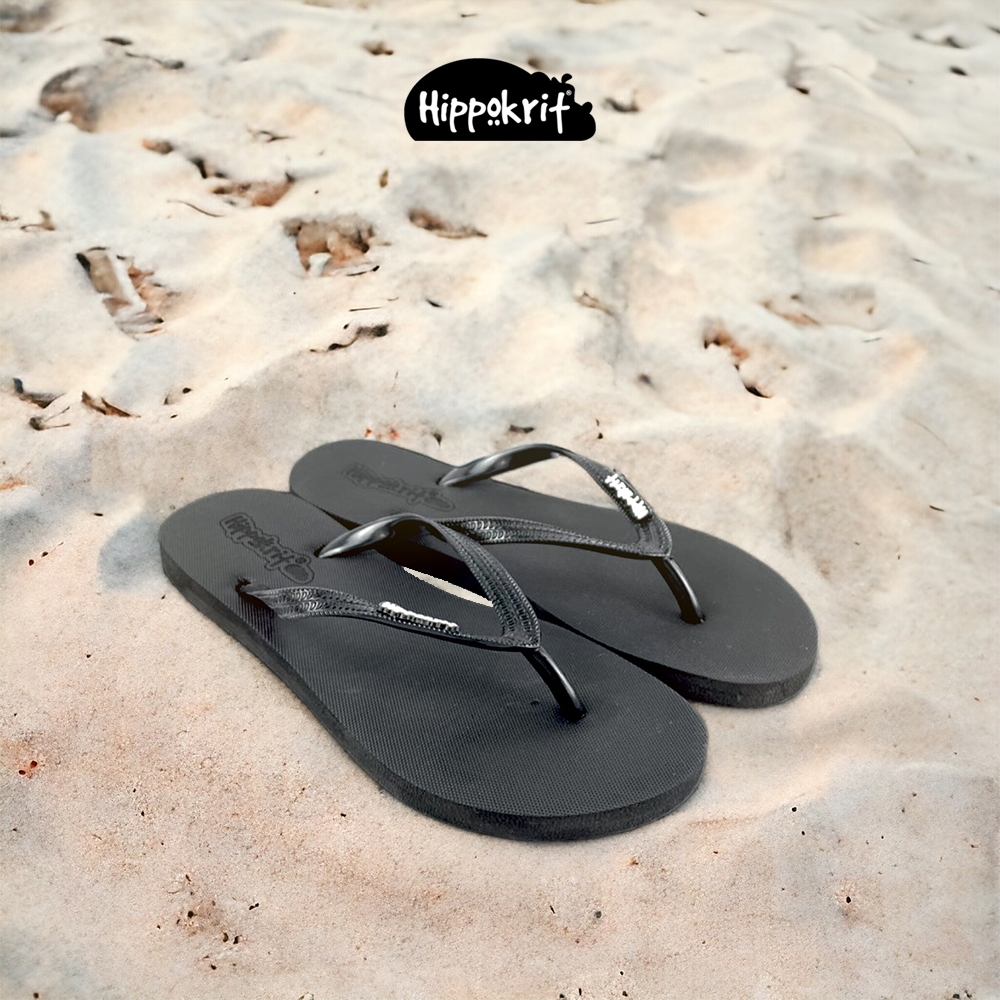 Jual Hippokrit Flip Flop Sendal Jepit Wanita Kekinian Karet Empuk Anti ...