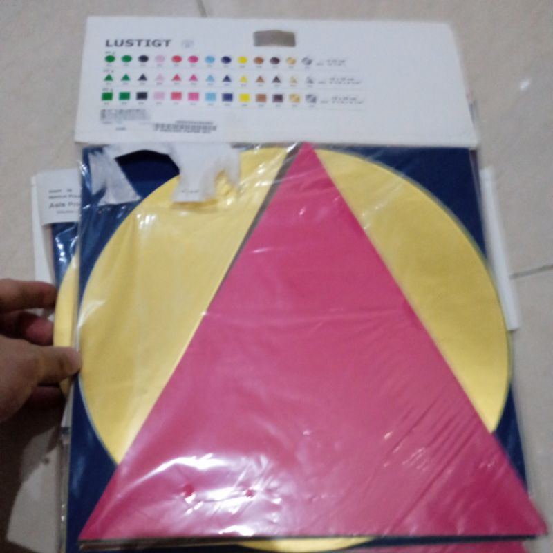 Jual IKEA LUSTIGT origami paper kertas lipat DIY ukuran besar 78 lembar ...