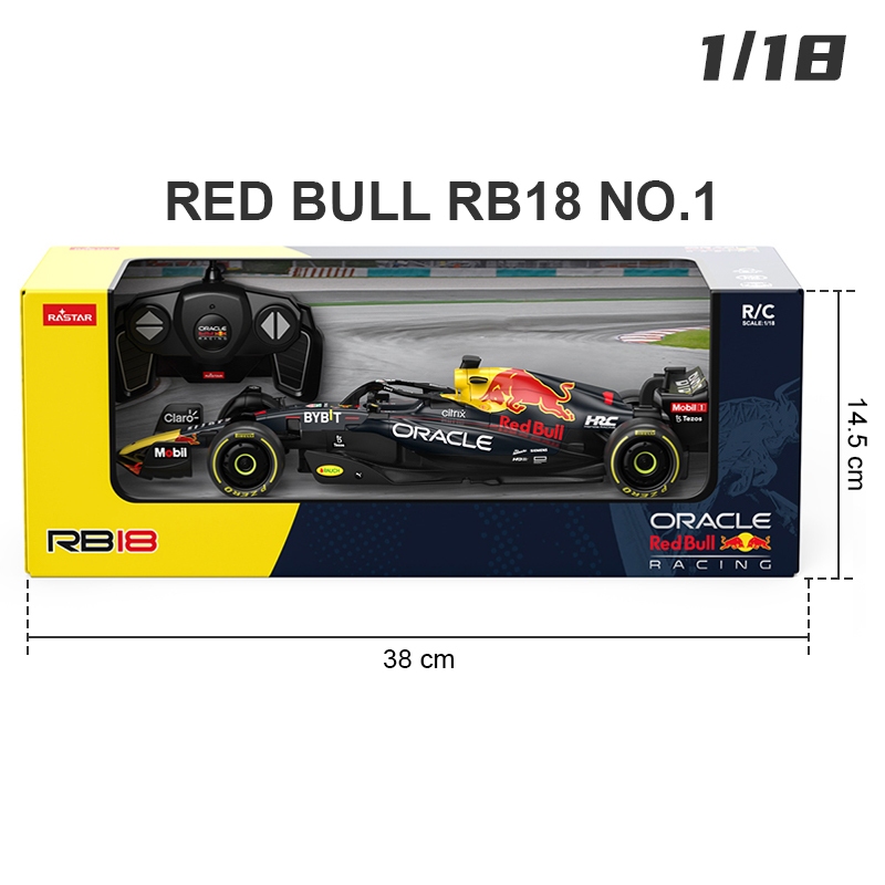 Jual RASTAR 1:18 RC F1 Ferrari F1-75#16 Charles Leclerc Red Bull RB18 #1 Max Verstappen Champion ...
