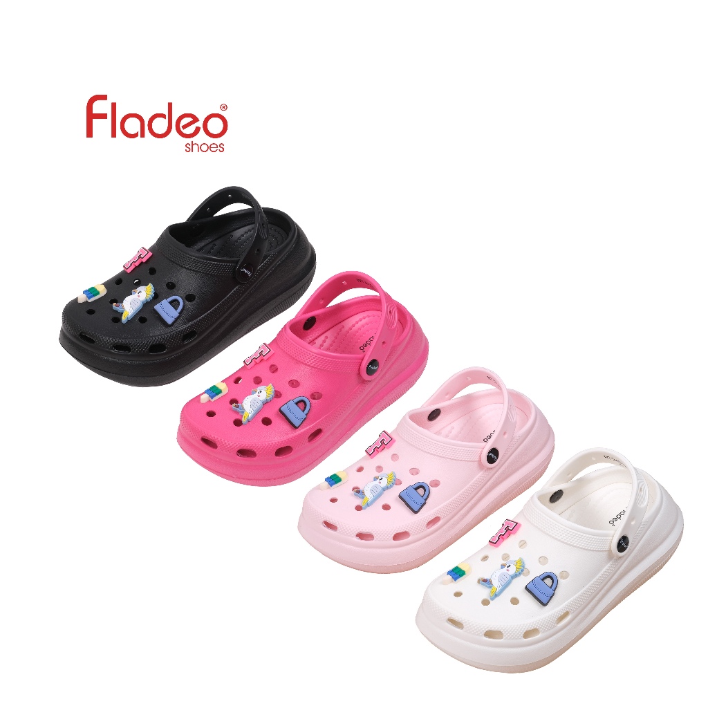 Jual Fladeo C24/PKT33-1ON/Sandal Clog Anak [ Clog Sandal Kids ...