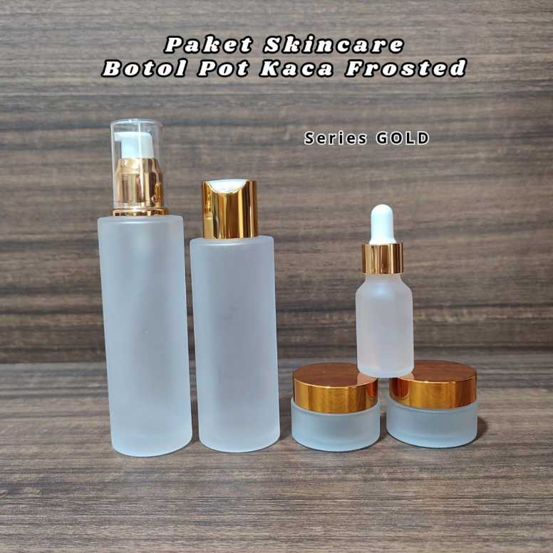 Jual Botol Skincare Kemasa Series Paket Wadah Tempat Kosmetik Wadah ...