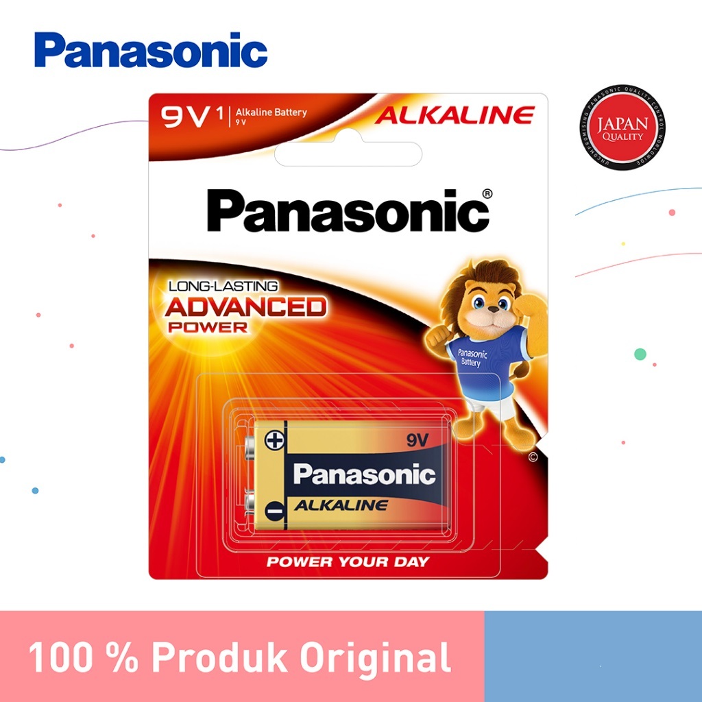 Jual Panasonic Baterai Kotak Alkaline 9V Panasonic Alkaline Battery 9V | Shopee Indonesia