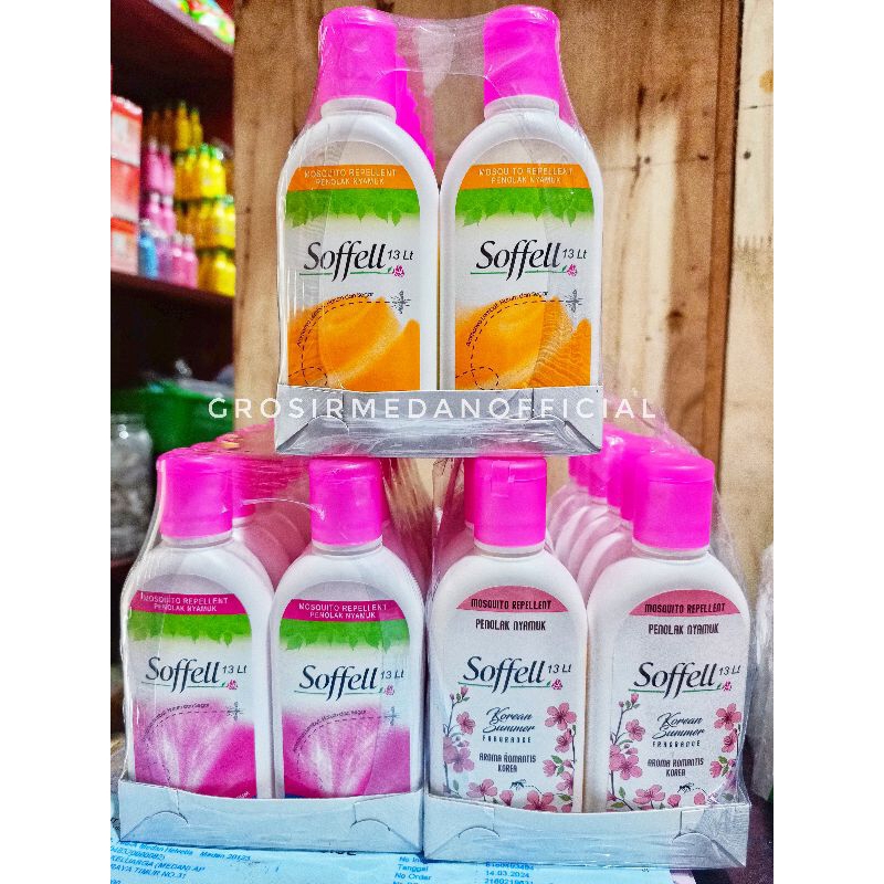 Jual SOFFELL BOTOL 60 G - KOREAN SUMMER - BUNGA GERANIUM - KULIT JERUK ...