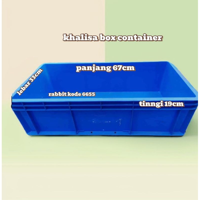 Jual bok kontainer no6655 bekas, keranjang, bak, bak plastik, toolsbox ...