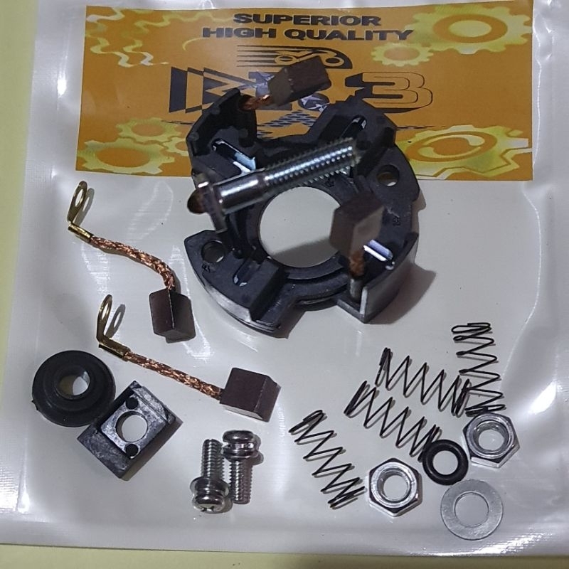 Jual ARANG CARBON BRUSH DINAMO STARTER VESPA MATIC 2V 3V 150 CC SPRINT ...