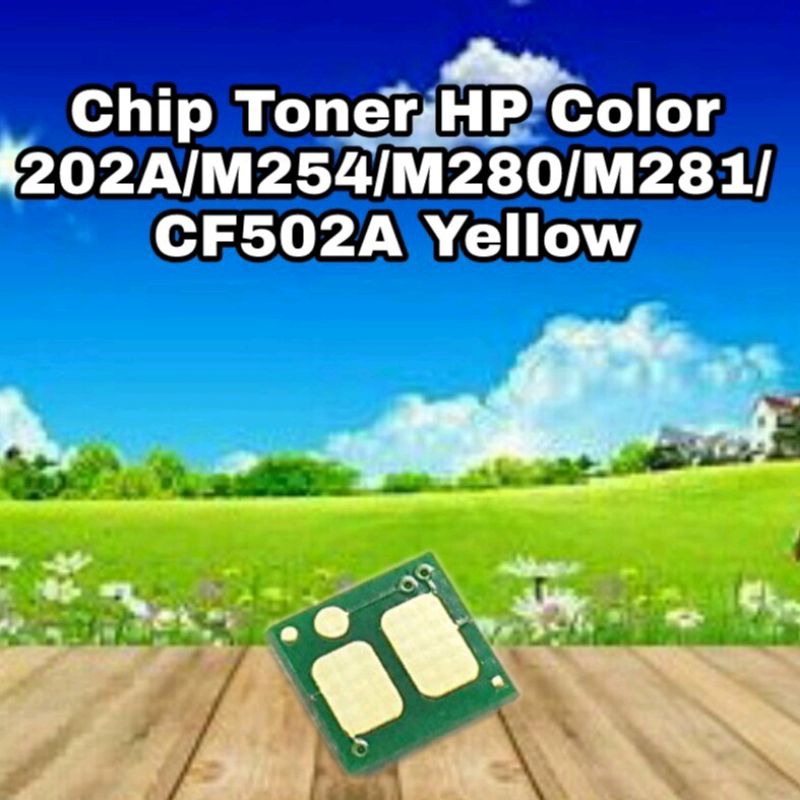 Jual Chip Toner HP 202A M254 M280 M281 M254dw M280dw M281cdw M281fdw CF502A | Shopee Indonesia