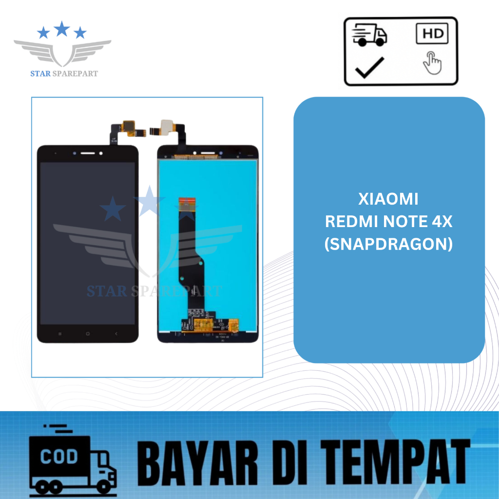 Jual LCD TOUCHSCREEN XIAOMI REDMI NOTE 4X SNAPDRAGON | Shopee Indonesia