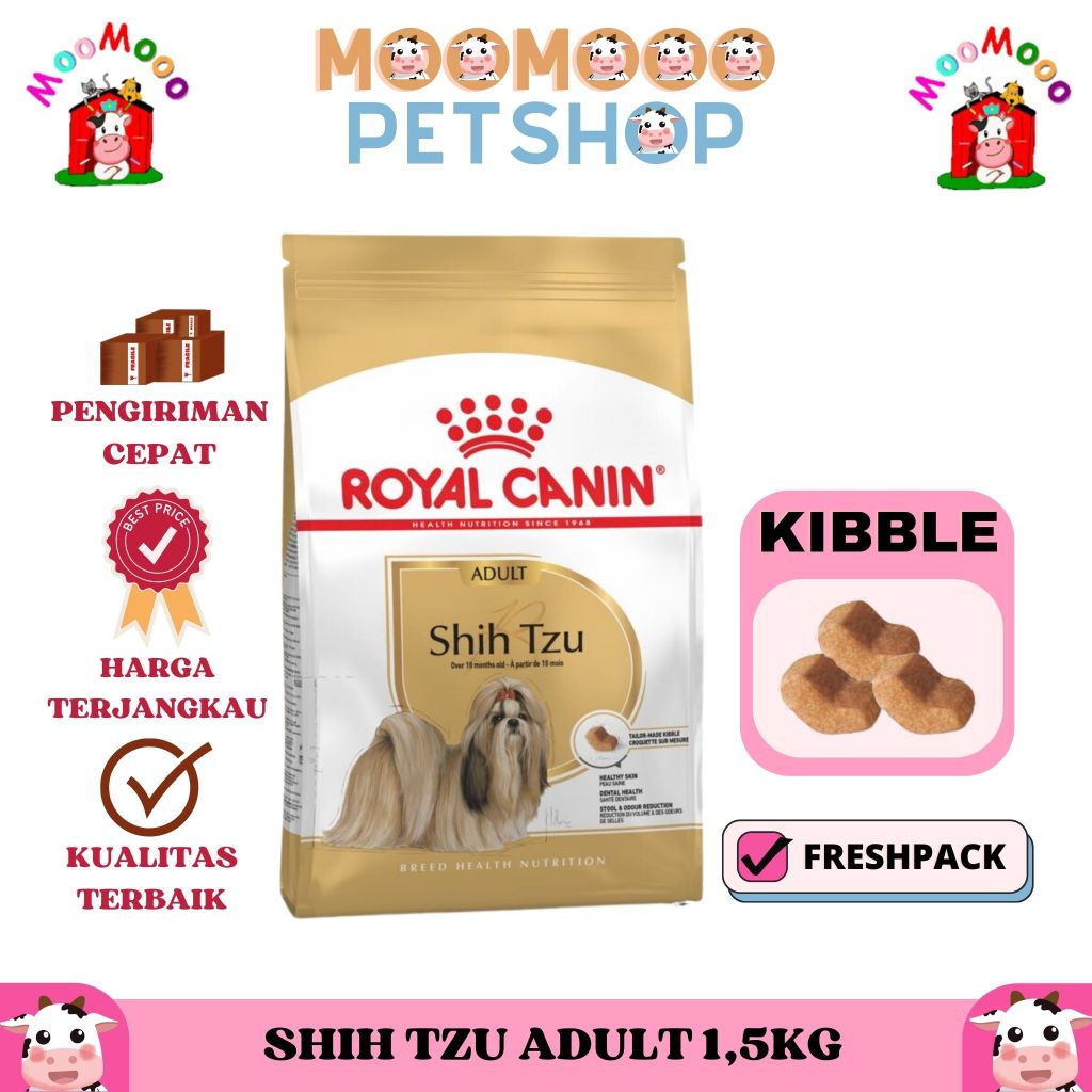 Jual Royal Canin Shih Tzu Adult 1,5 KG - Makanan Anjing Dewasa | Shopee ...