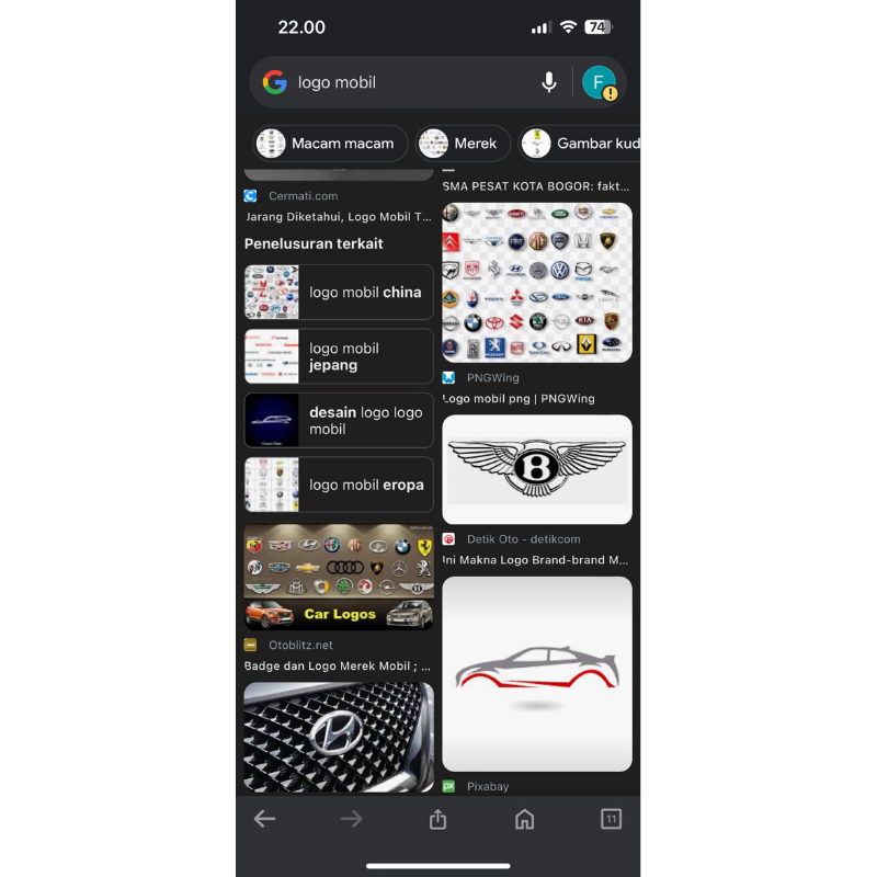 Jual logo mobil | Shopee Indonesia
