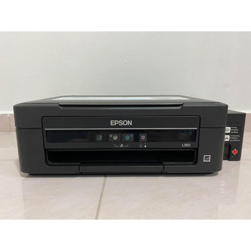 Jual PRINTER EPSON L350 PRINT DAN SCANER SIAP PAKAI | Shopee Indonesia