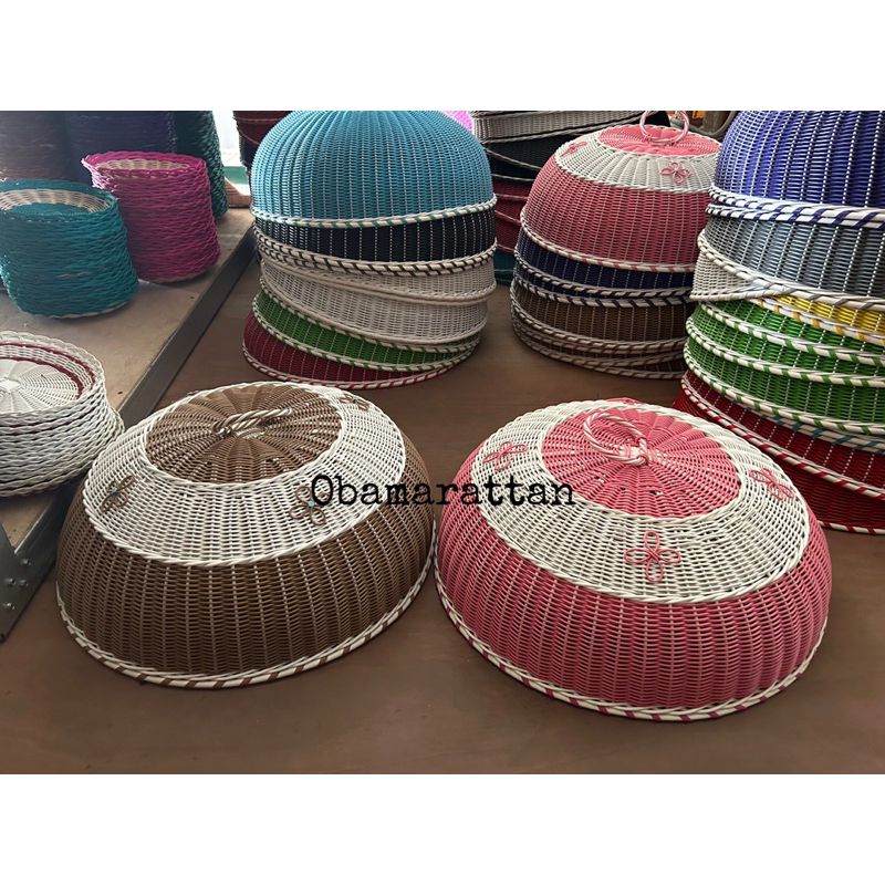 Jual Tudung Saji Rotan Sintetis Model Pita Unik Dan Lucu /Tutup Saji ...