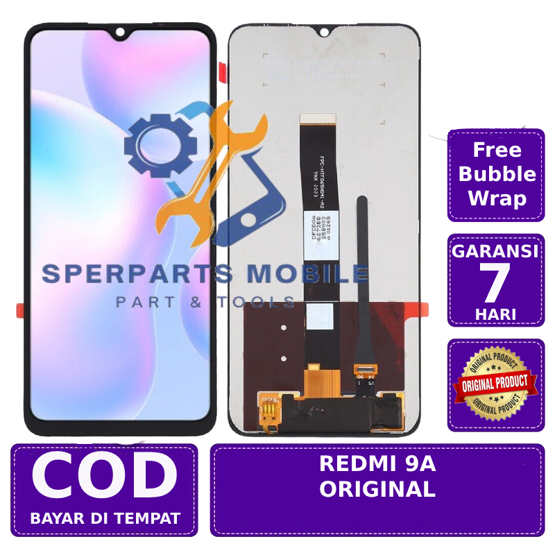 Jual LCD XIAOMI REDMI 9A ORIGINAL FULLSET GARANSI+PACKING BUBBLE ...