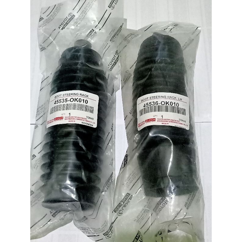 Jual Boot steering rack Innova Hilux Fortuner Kanan / Kiri - Karet boot ...