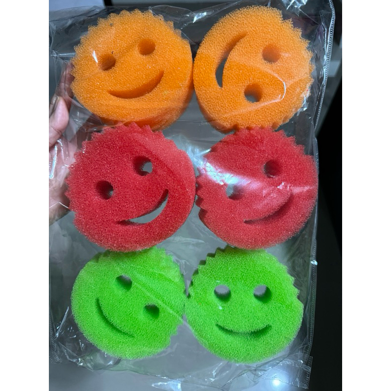 Jual Sponge smile busa menyerupai Scrub Daddy | Shopee Indonesia