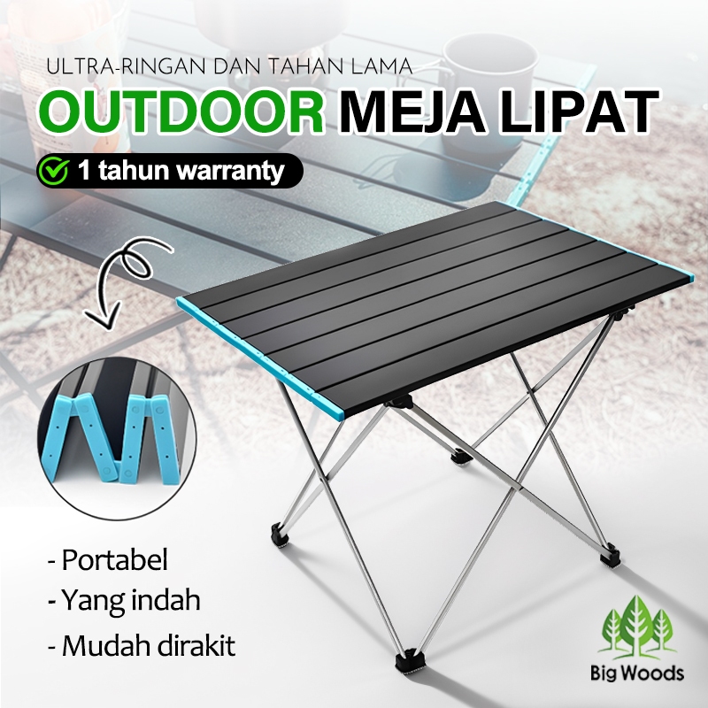 Jual Paduan aluminium berkemah meja Meja lipat meja rekreasi portabel ...