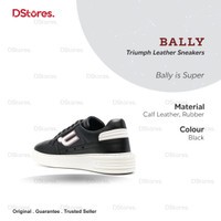 Jual Bally Triumph Leather Sneakers - Black | Shopee Indonesia