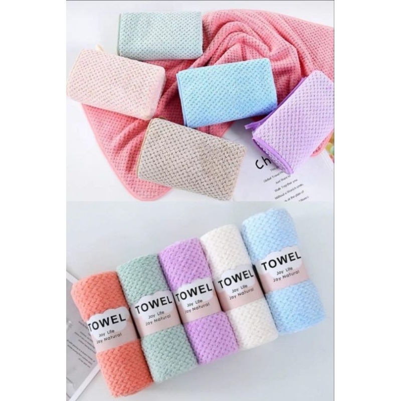 Jual Handuk Mandi Handuk Muka Handuk Olahraga Handuk Kecil Microfiber ...