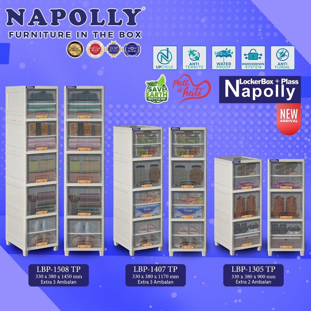 Jual Locker Box 1 Baris Napolly rak sepatu Outdoor Mewah | Shopee Indonesia