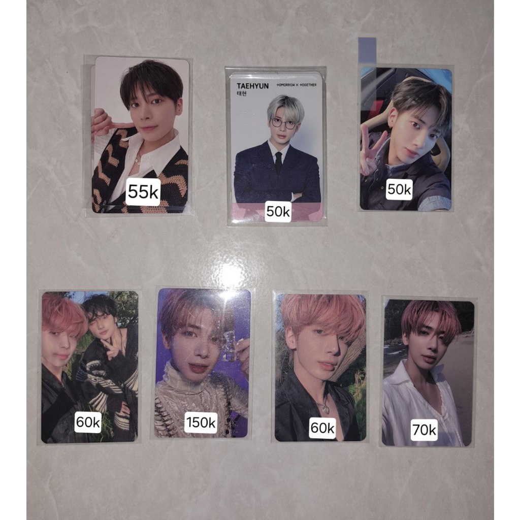 Jual aab pc beomgyu huening yeonjun soobin taehyun txt nigthmare m2u r1 ...