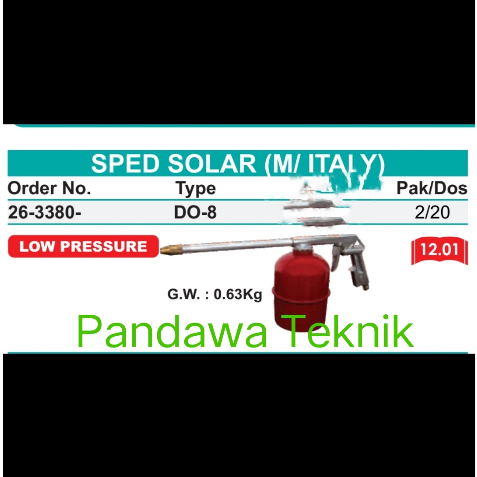 Jual SPED SOLAR / WASHING GUN WIPRO DO -8 | Shopee Indonesia