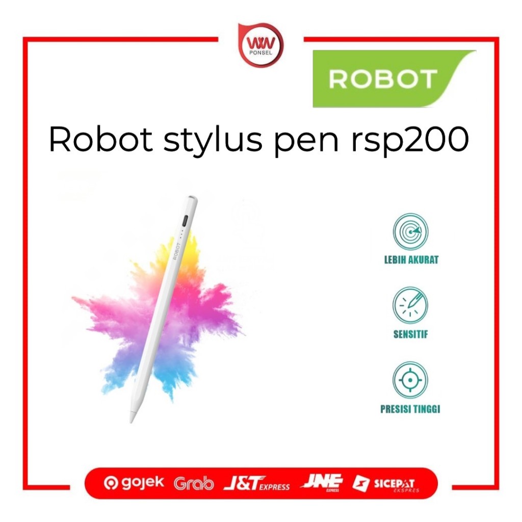 Jual Robot RSP200 Active Stylus Pen For Apel | Shopee Indonesia