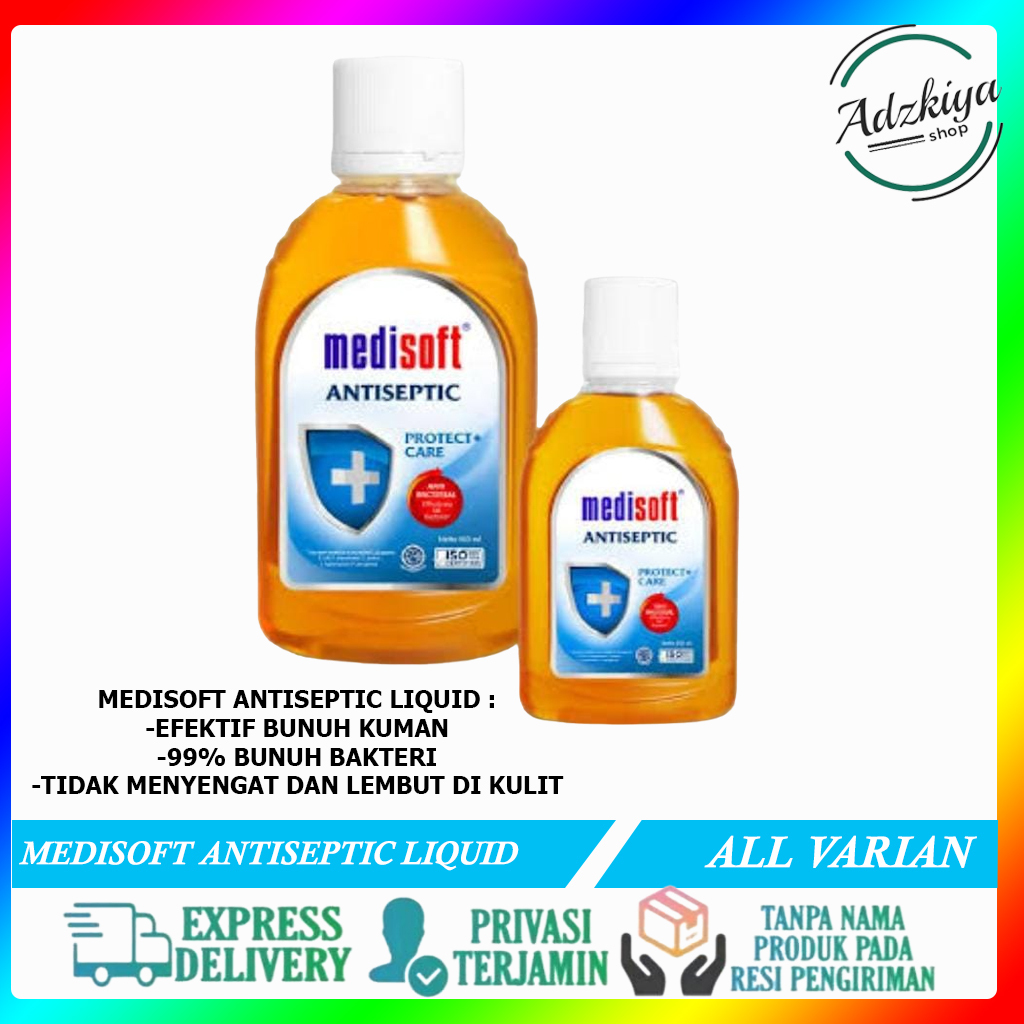 Jual Medisoft Antiseptic Liquid 100ml - Cairan Antiseptik Multiguna/Medisoft Antiseptic Liquid ...