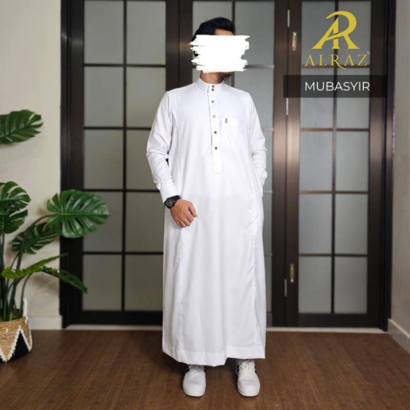 Jual GAMIS/JUBAH ALRAZ PREMIUM /LENGAN MANSET/MODEL HARAMAIN ...