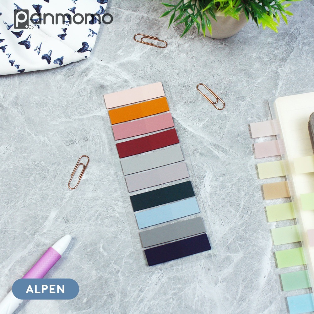 Jual Panmomo 10 Colorful Index Page Markers - Penanda Halaman | Shopee ...