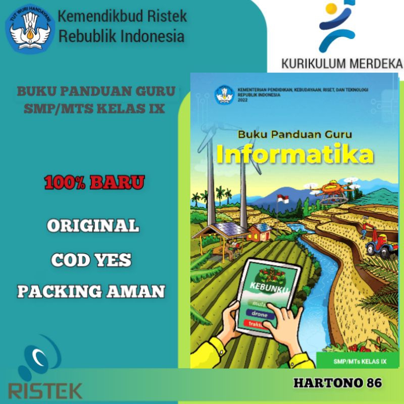 Jual Buku panduan GURU INFORMATIKA SMP/MTs kelas 9 kurikulum MERDEKA KEMENDIKBUDRISTEK | Shopee ...