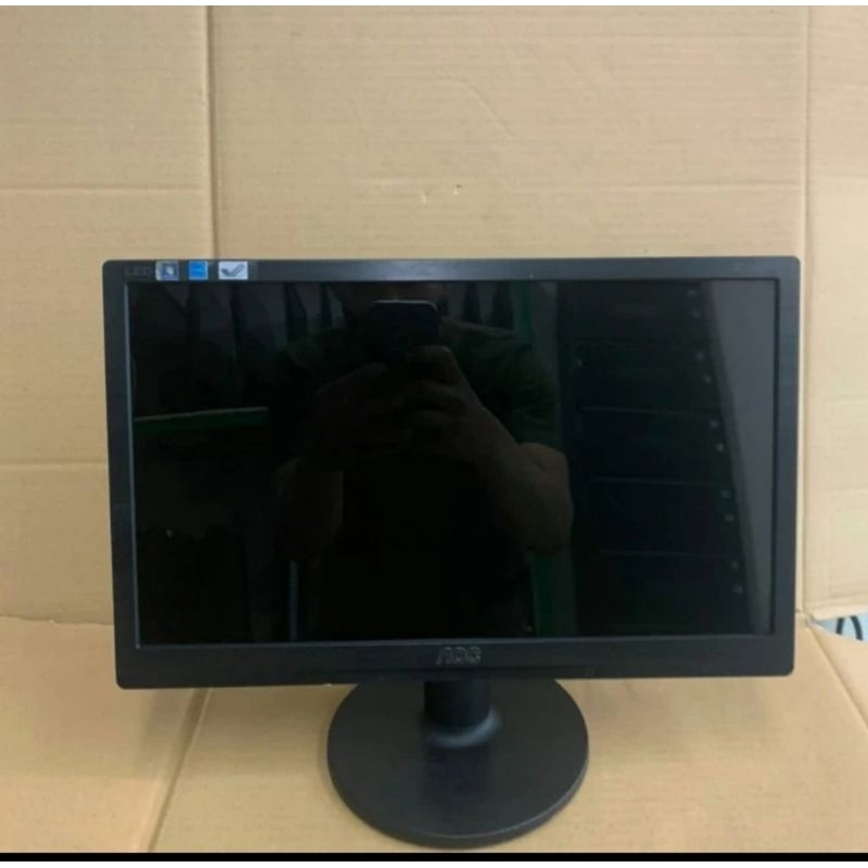 Jual MONITOR LED AOC 16 INCH LAYAR KERISTAL MURAH BERGARANSI | Shopee ...