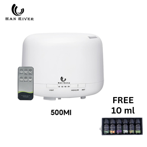 Jual HAN RIVER Diffuser HRXXJ01 / Humidifier putih Dehumidifier (Bonus ...