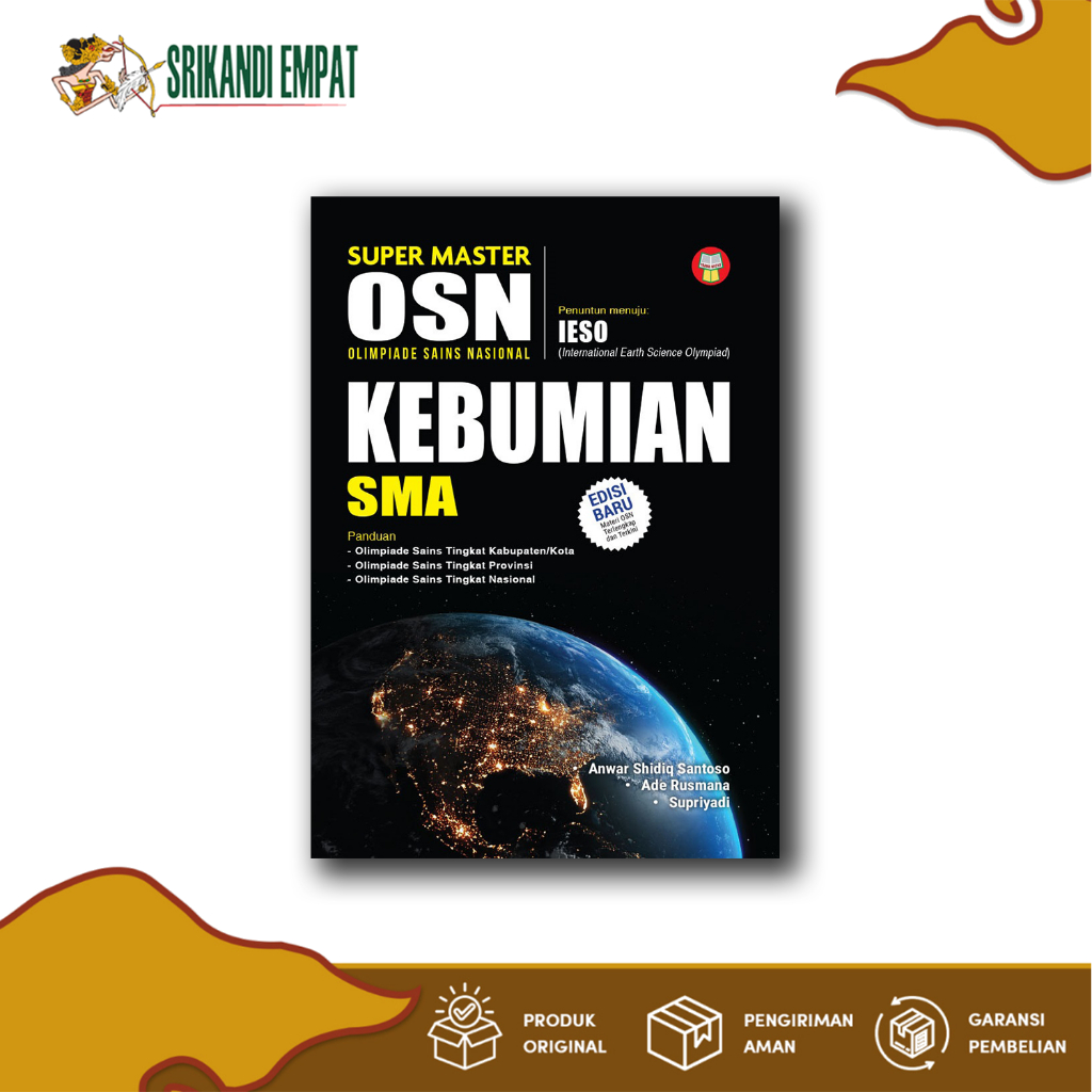 Jual Buku Olimpiade Sains Nasional Super Master OSN Kebumian SMA Edisi Terlengkap Terbaru ...