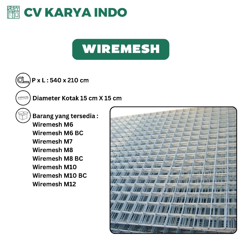 Jual BESI WIREMESH M10 BC | Shopee Indonesia