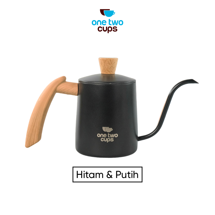 Jual One Two Cups Teko Leher Angsa Gooseneck Pour Over Drip Kettle 350ml - AGB-35 | Shopee Indonesia
