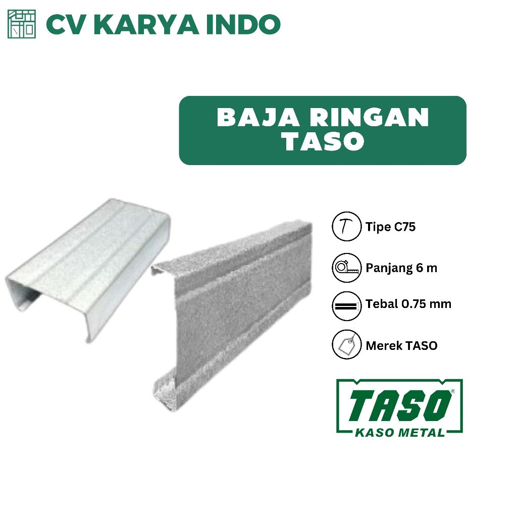 Jual BAJA RINGAN TASO C75 - 0,75 mm | Shopee Indonesia