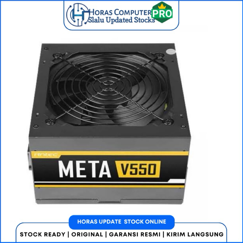 Jual ANTEC ATOM META V550 - 550W AC 230VAC 85% 47-63Hz Non Modular ATX | Shopee Indonesia
