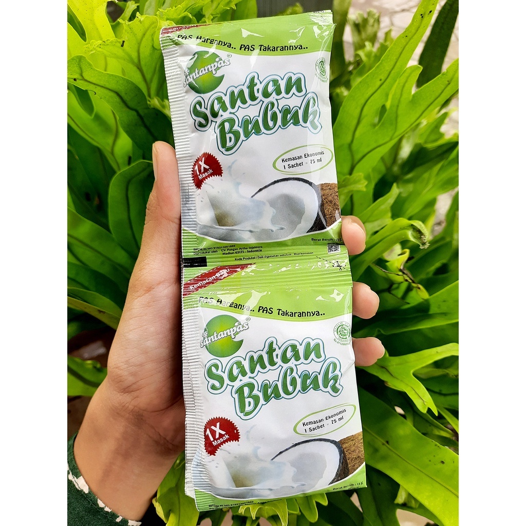 Jual Santan Sasa Bubuk Instan 20gr Kemasan Sachet bijian / satuan ...