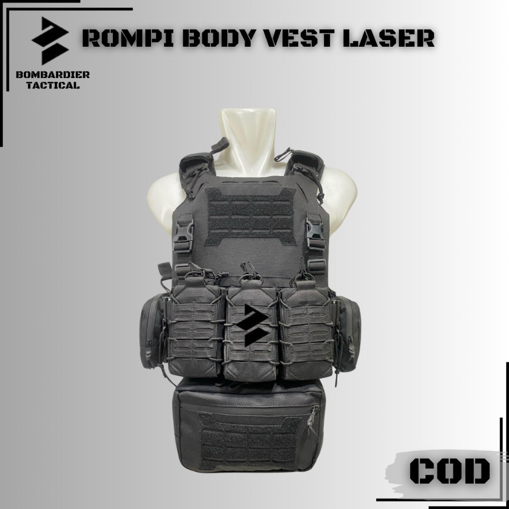 Jual Rompi Body Vest Tactical Body Vest Tactical Rompi Body Vest ...