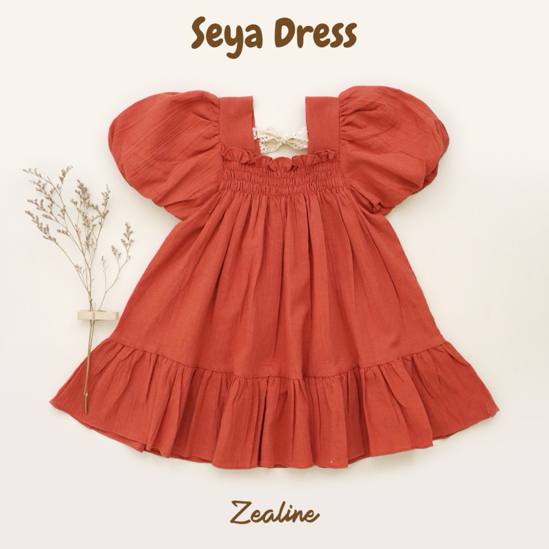 Jual Zealine - Seya Dress | Dress Pakaian Anak | Shopee Indonesia