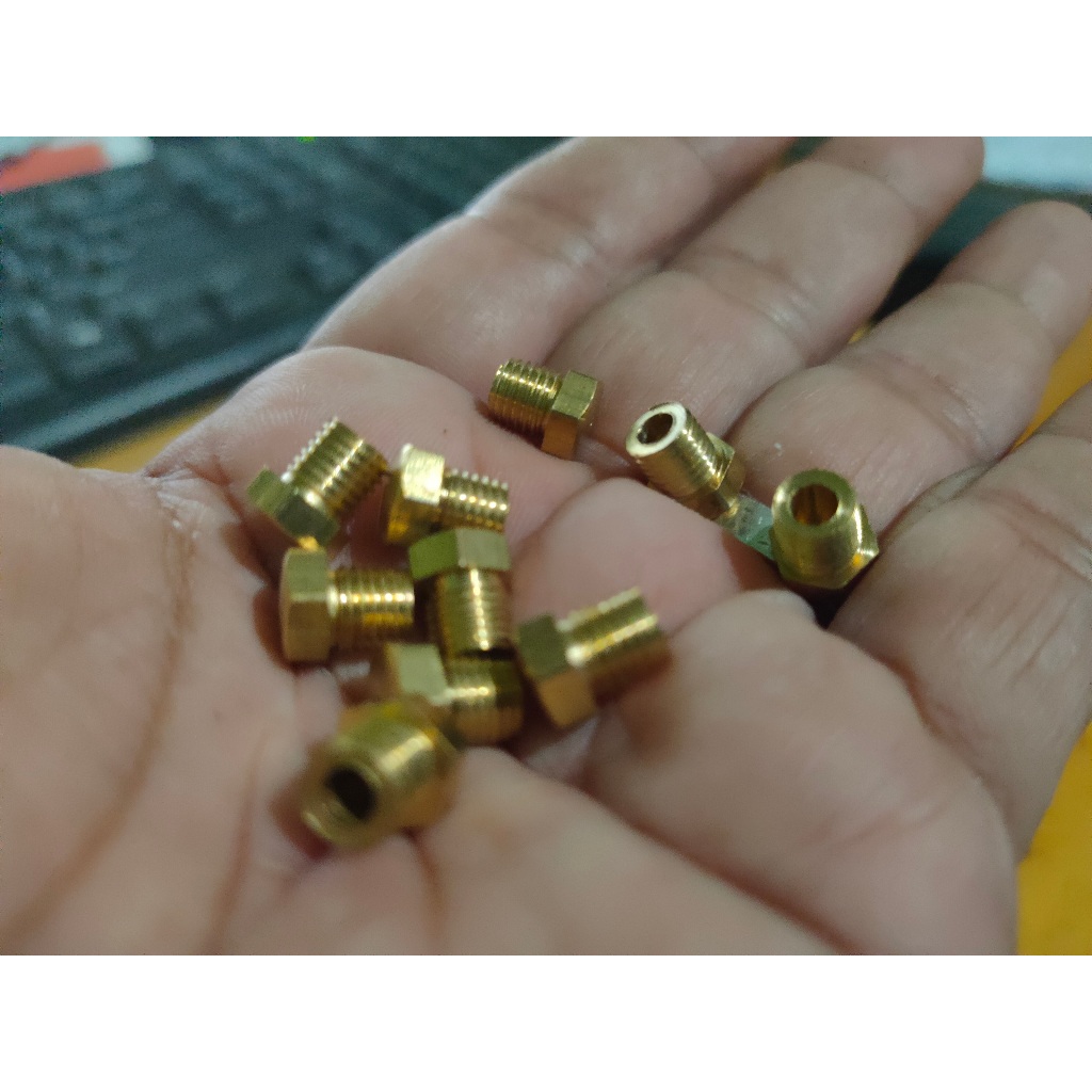 Jual Spuyer Kuningan Kompor Gas Drat 6mm Kunci 7mm | Shopee Indonesia