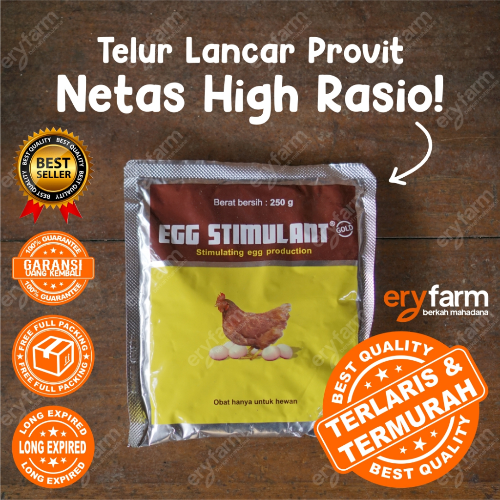 Jual Egg Stimulant Medion 250gr Vitamin Obat Ternak Ayam Suplemen ...