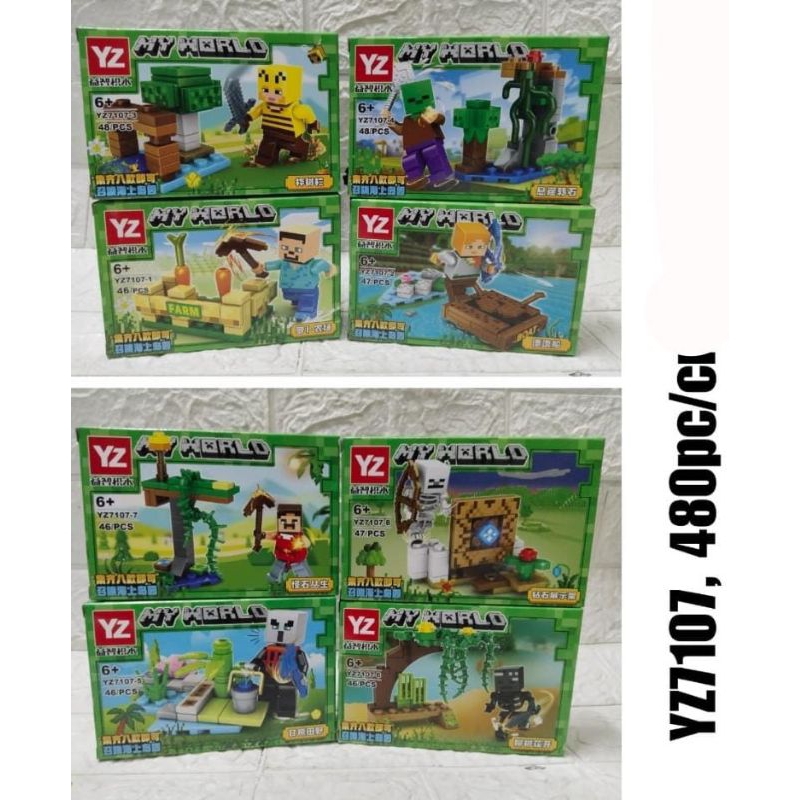 Jual LEGO MY WORLD MINE CRAFT LEGO ORANG FIGURE | Shopee Indonesia