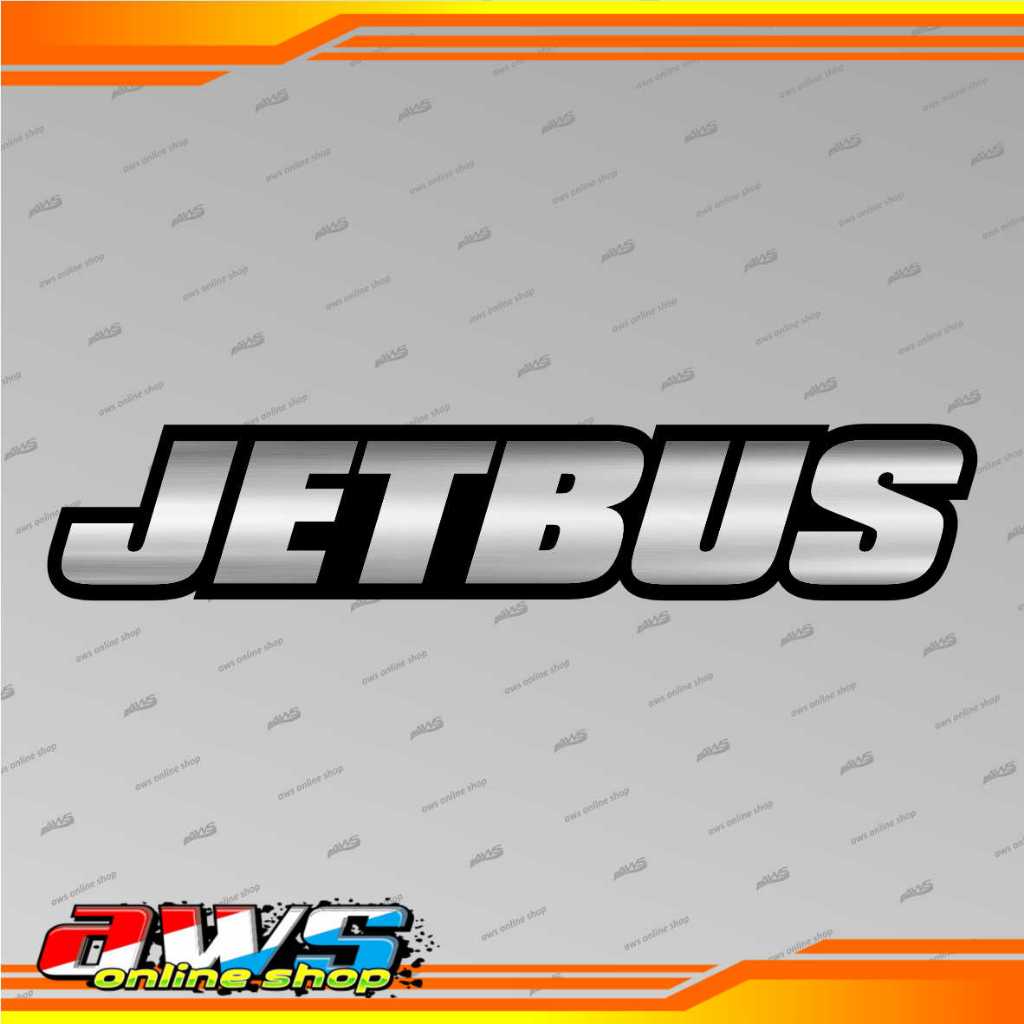 Jual Sticker Timbul JETBUS | Shopee Indonesia